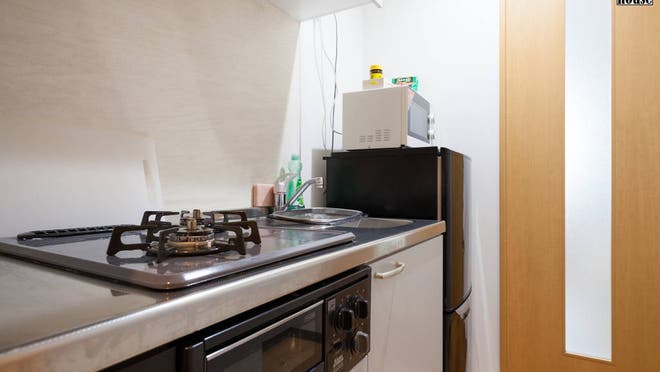 J9 キッチン完備 モダンカントリー風ラウンジスペースの写真16