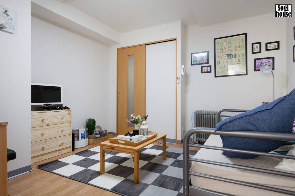 J9 キッチン完備　モダンカントリー風ラウンジスペースの写真7