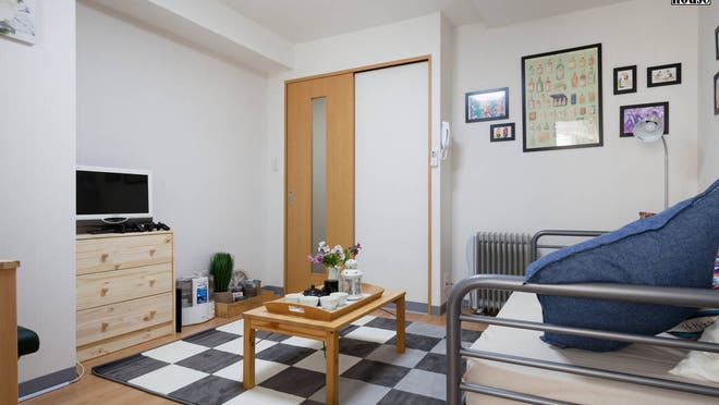 J9 キッチン完備 モダンカントリー風ラウンジスペースの写真7