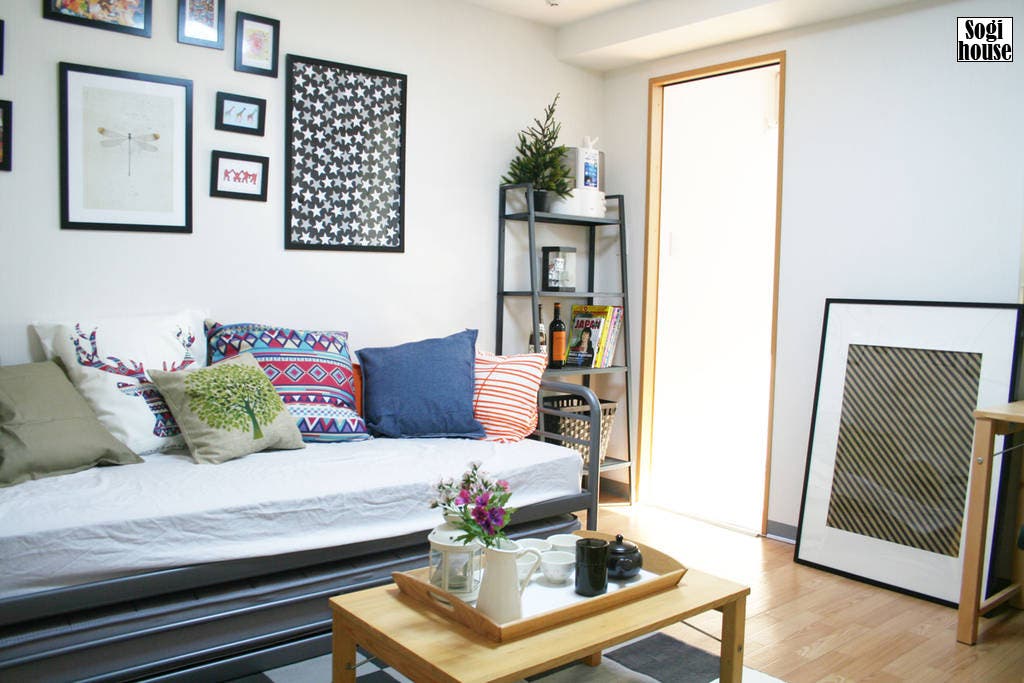 J9 キッチン完備　モダンカントリー風ラウンジスペースの写真8