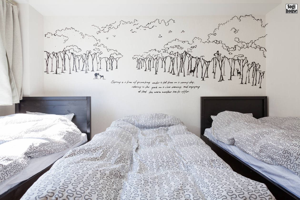 J9 キッチン完備　モダンカントリー風ラウンジスペースの写真6