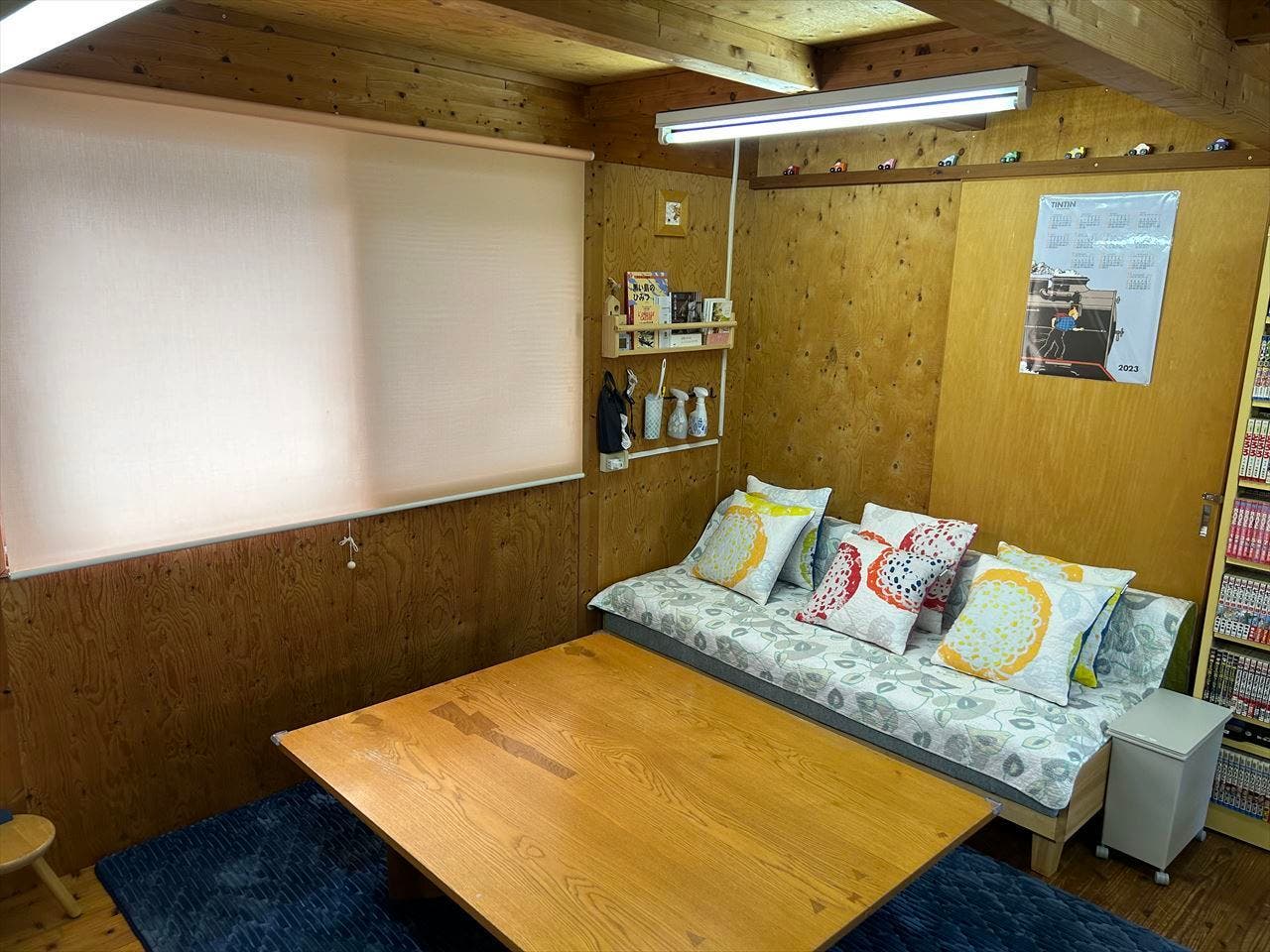 木のぬくもりを感じる個室スペース。様々な目的利用に！猫もいるニャ🐱の写真5