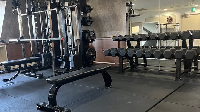 ピラティス&筋トレができる完全個室のレンタルジム│リフォーマー・5in1ラック・ダンベル35kgまで‼️(最大4人まで)の写真5