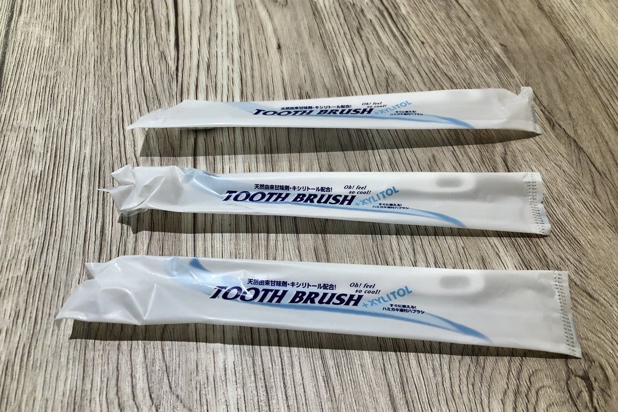 使い捨て歯みがきの画像1