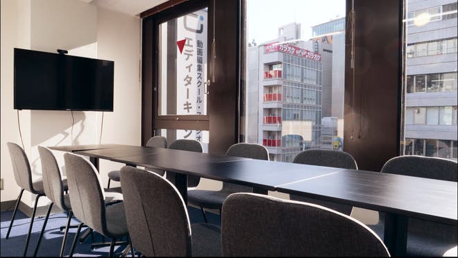【会議室】渋谷駅徒歩1分✨明治通り沿いのオフィスビルで綺麗!の写真1