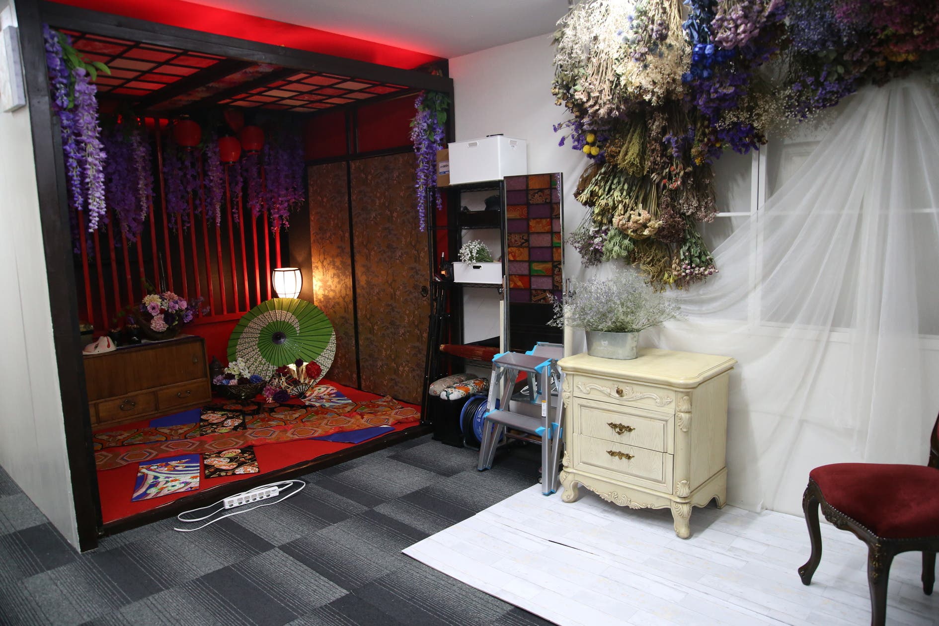 【花魁部屋/フォトスペース/谷町六丁目/駅近】スタッフ常駐スタジオの写真6