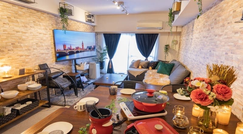 🌸春割🌸駅近✨65型📺映画鑑賞👀大人気ゲーム機📺大人の隠れ家💗女子会