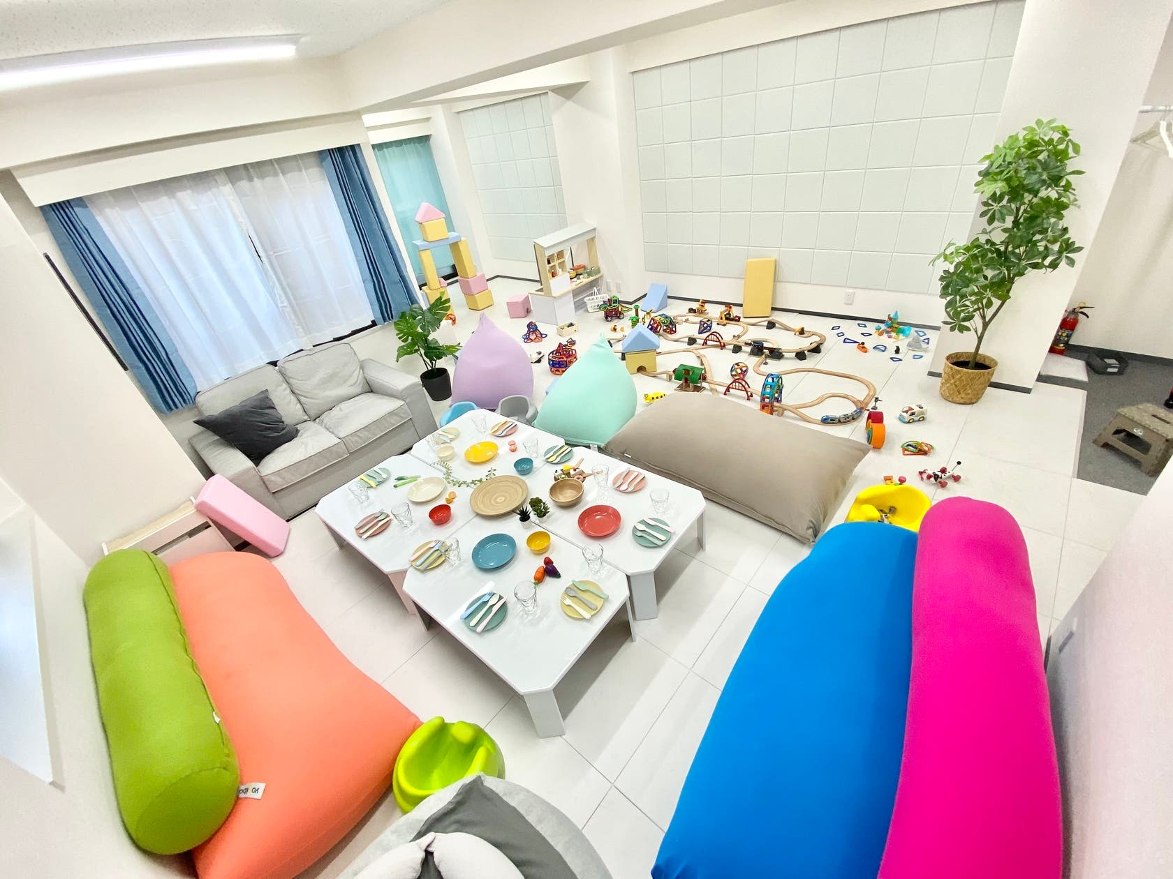 【渋谷から1駅】👶子連れ専用ママ会ルーム"mamaco"👩/池尻6分/~24名/知育おもちゃ/巨大クッション🧸🤖 の写真9