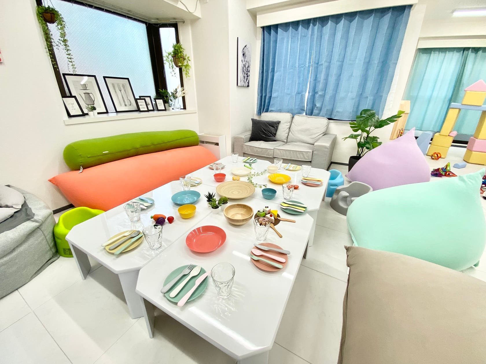 【渋谷から1駅】👶子連れ専用ママ会ルーム"mamaco"👩/池尻6分/~24名/知育おもちゃ/巨大クッション🧸🤖 の写真10