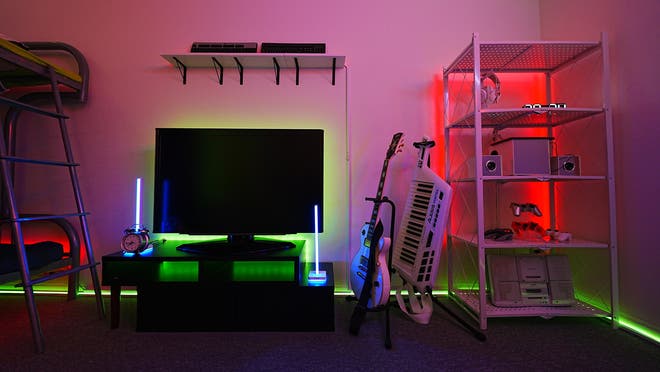 【ゲーミングルーム】in Booty東京 ネオンのあるゲーミングルームの写真3