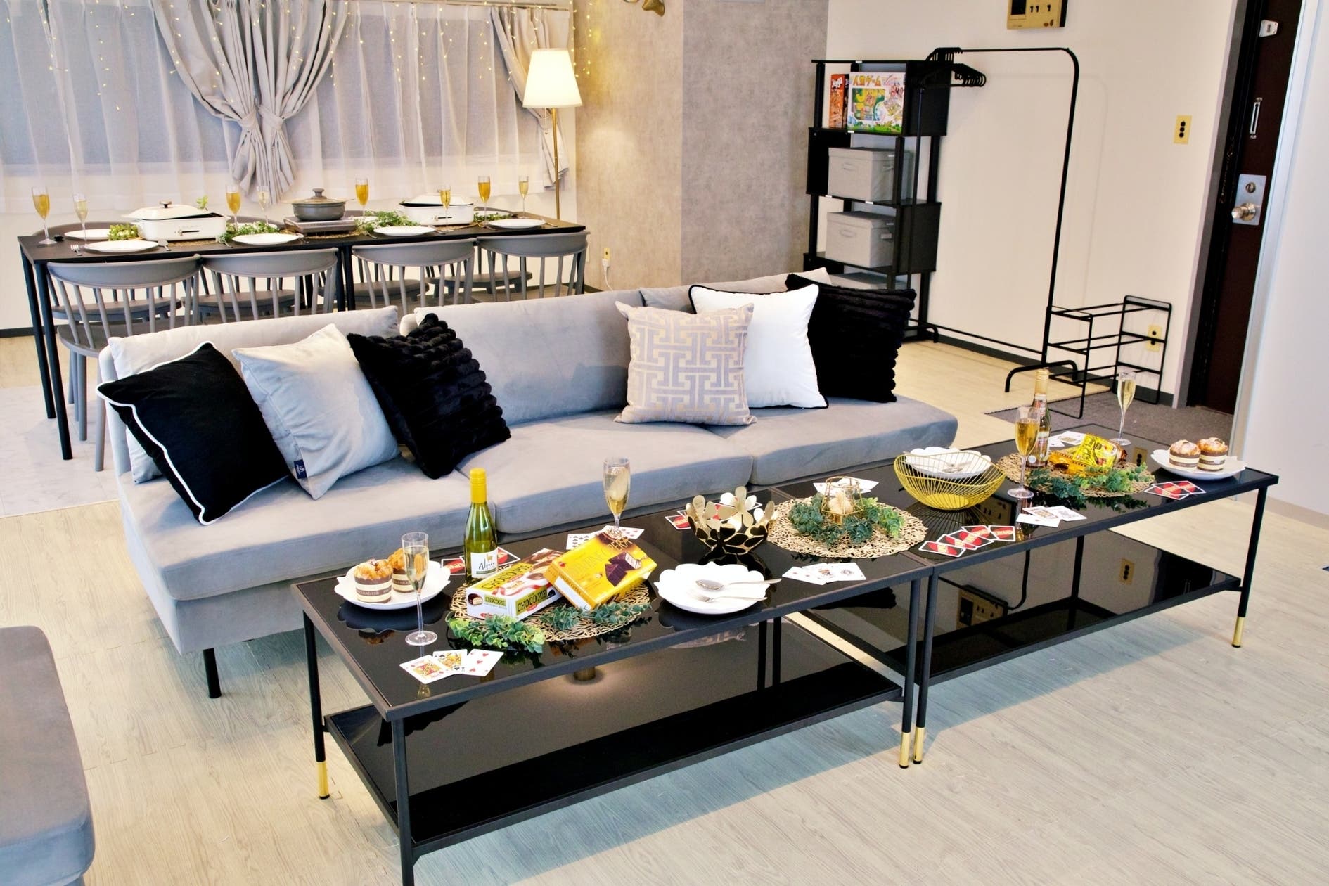 ▶新宿駅1分🥂最大18名｜24時間営業｜大画面テレビ📺パーティー・飲み会・打ち上げ_470の写真12