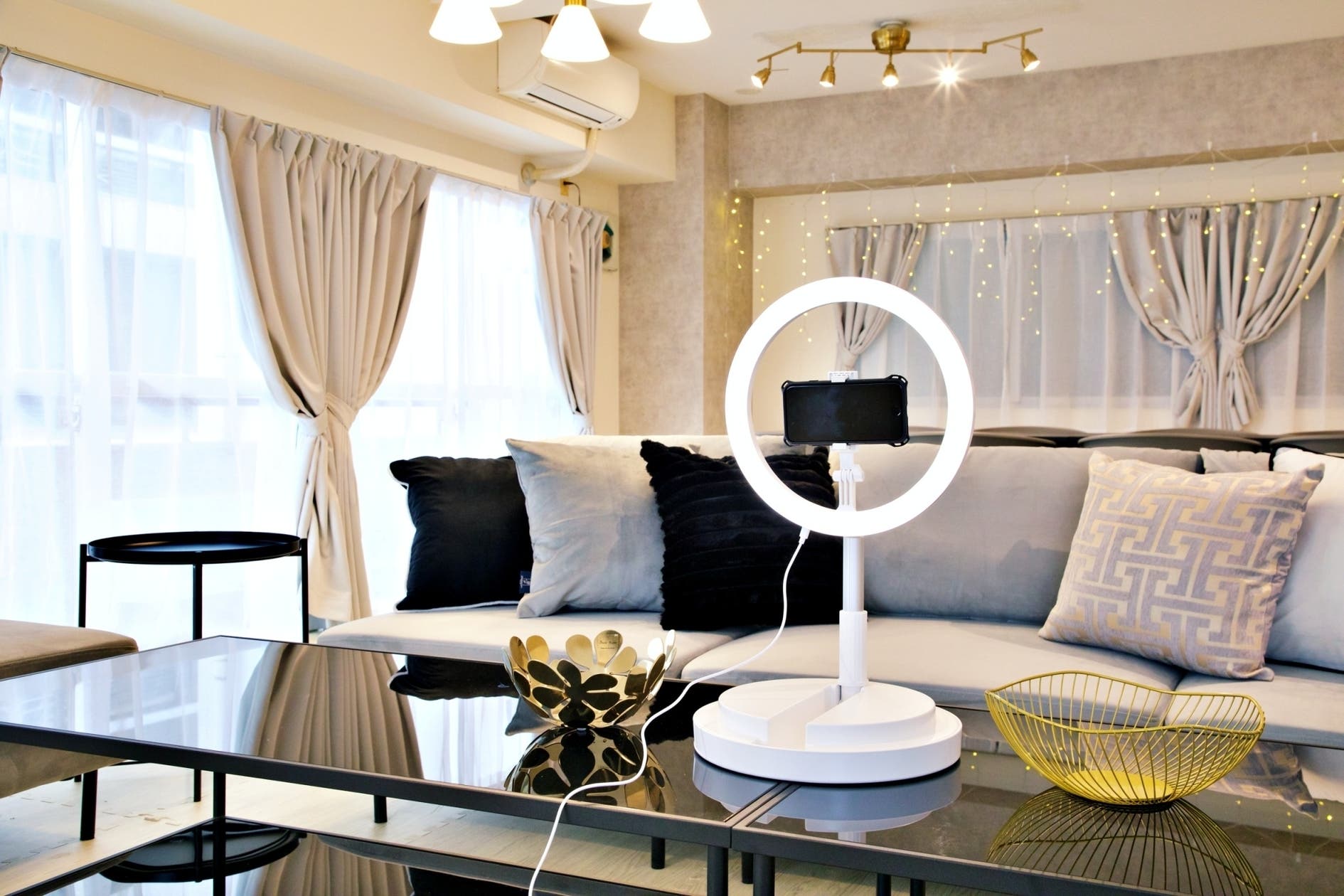 LEDリングライトの画像1