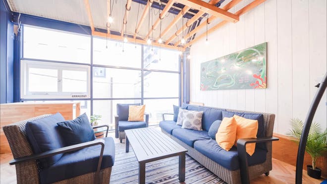 【西海岸風 心斎橋駅徒歩1分】10人〜30人向きのパーティ・セミナー・撮影などにぴったり!キッチン付きレンタルスペースの写真2