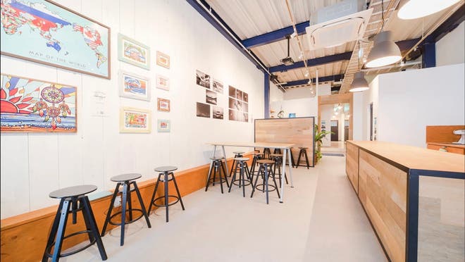 【西海岸風 心斎橋駅徒歩1分】10人〜30人向きのパーティ・セミナー・撮影などにぴったり!キッチン付きレンタルスペースの写真3