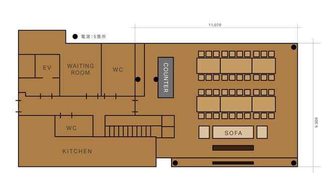 【IWAI・Living Room】表参道徒歩5分!シンプルで上品なスペース機材完備◎ 展示会・パーティー等におすすめ!の写真16