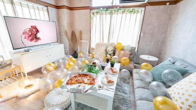 Cocoro house_01🌼 東大宮店 大型TVで映画鑑賞🌼インスタ映え💍パーティー💘ワーク💻の写真4