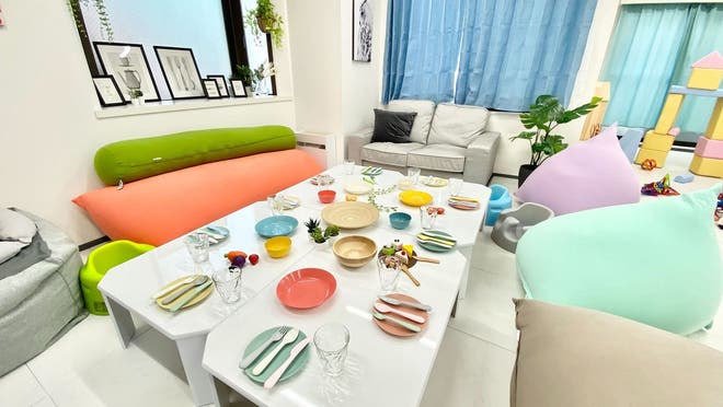 【渋谷から1駅】池尻6分🏢最大15名🎉大量の巨大クッション/広々38㎡/ホットプレート/パーティーなどに最適の写真1