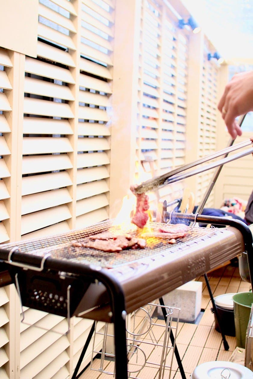 大阪福島駅前🚋貸切ルーフトップBBQ＆お鍋スペース🍖🍲綺麗で設備充実✨雨天OK全天候型🌞☔の写真15