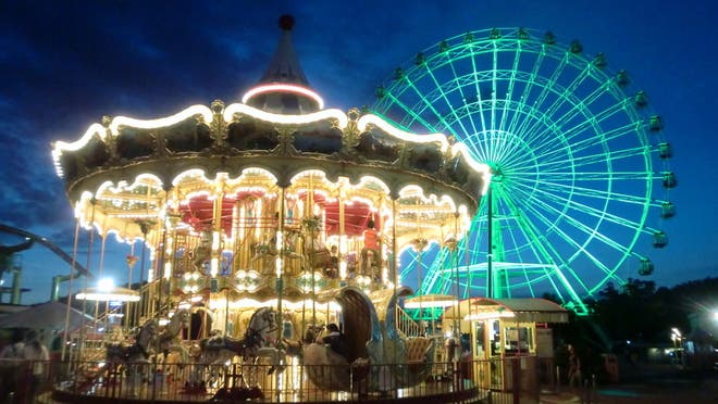 夜の遊園地を貸し切ってみませんか? 日本モンキーパークの写真1