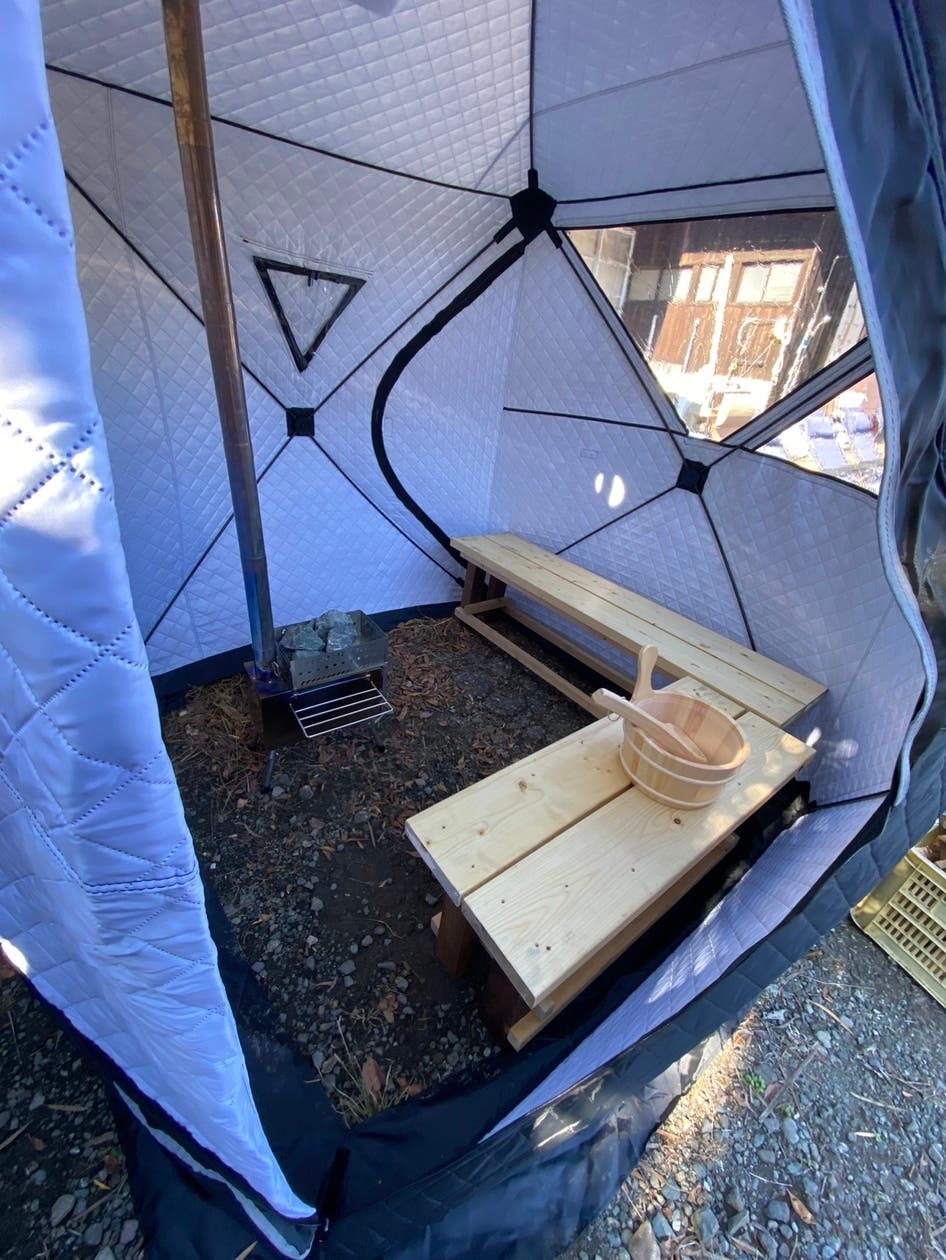 薪付き！テントサウナレンタル！！の画像2