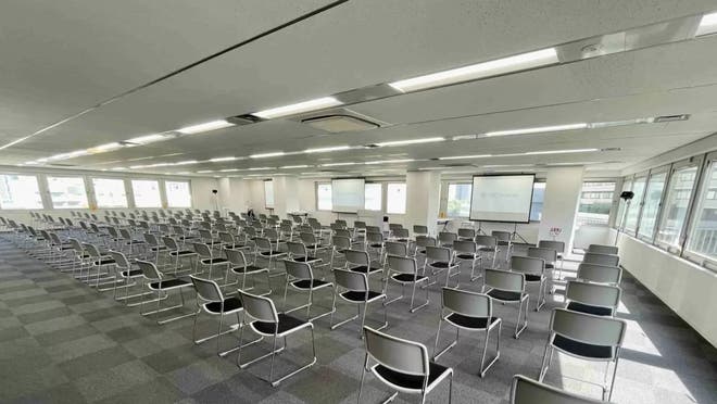 九段下研修ルーム【九段下駅1分】セミナー形式136名着席可の大型会議室の写真14