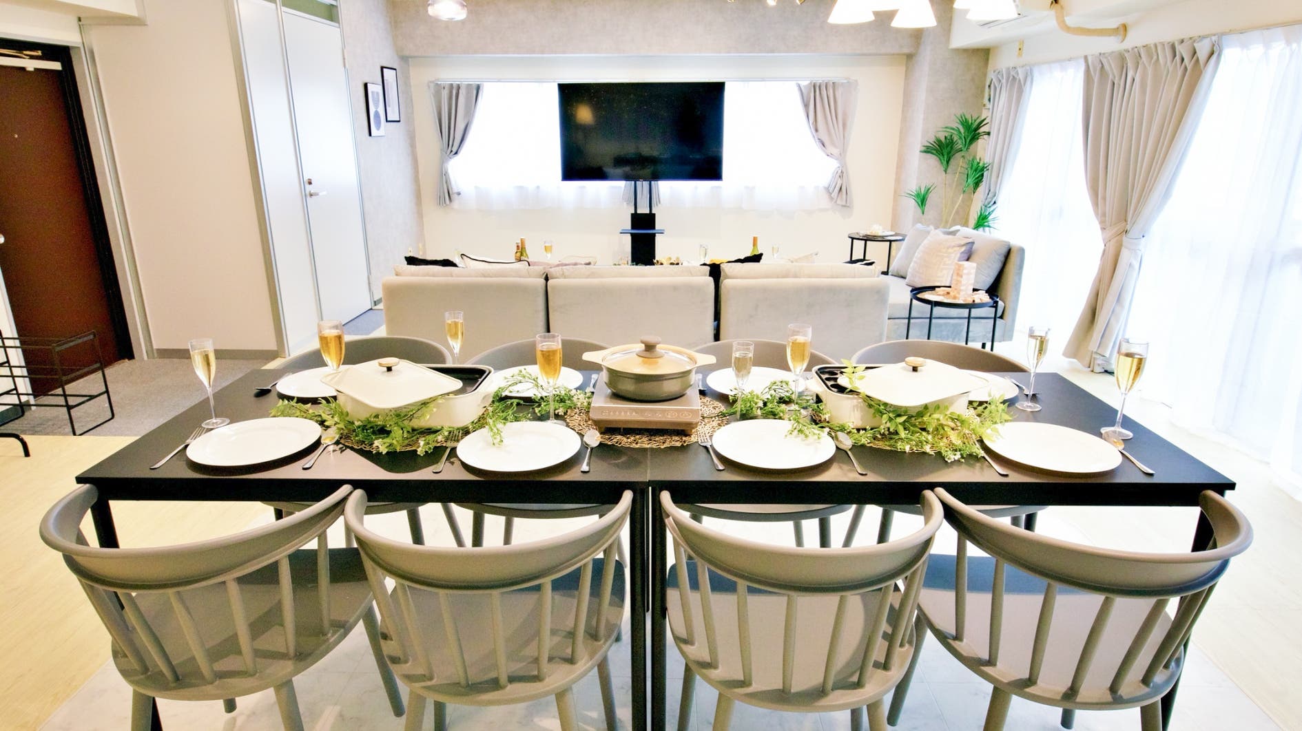 ▶新宿駅1分🥂最大18名｜24時間営業｜大画面テレビ📺パーティー・飲み会・打ち上げ_470の写真3