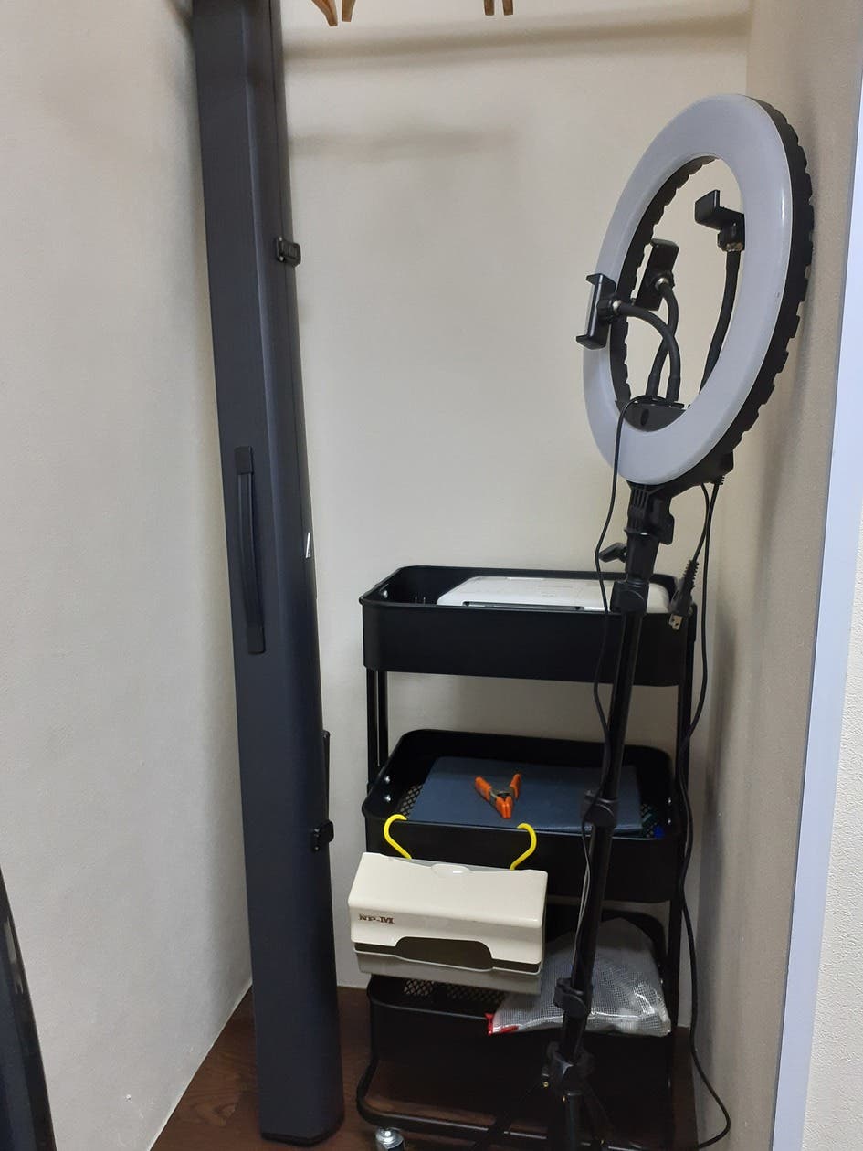 栄駅地下1番出口徒歩2分/最大12名/光回線無料Wifi/プロジェクター＆スクリーン/スマホ撮影用ライトの写真15