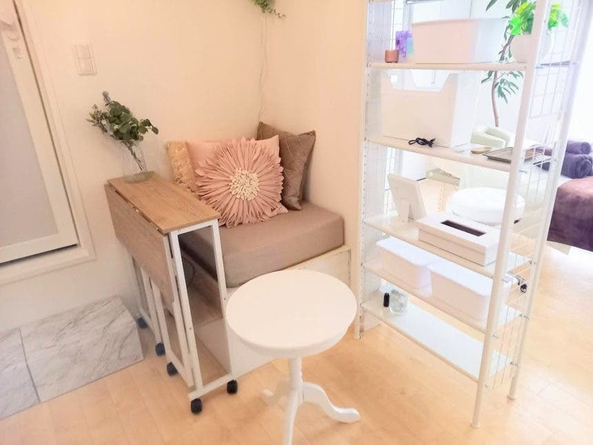 新大久保駅近✦スペースコフレ新大久保シュシュ✦美容施術やメイク💄街はにぎやかでも完全個室で落ち着ける🪞✨の写真4