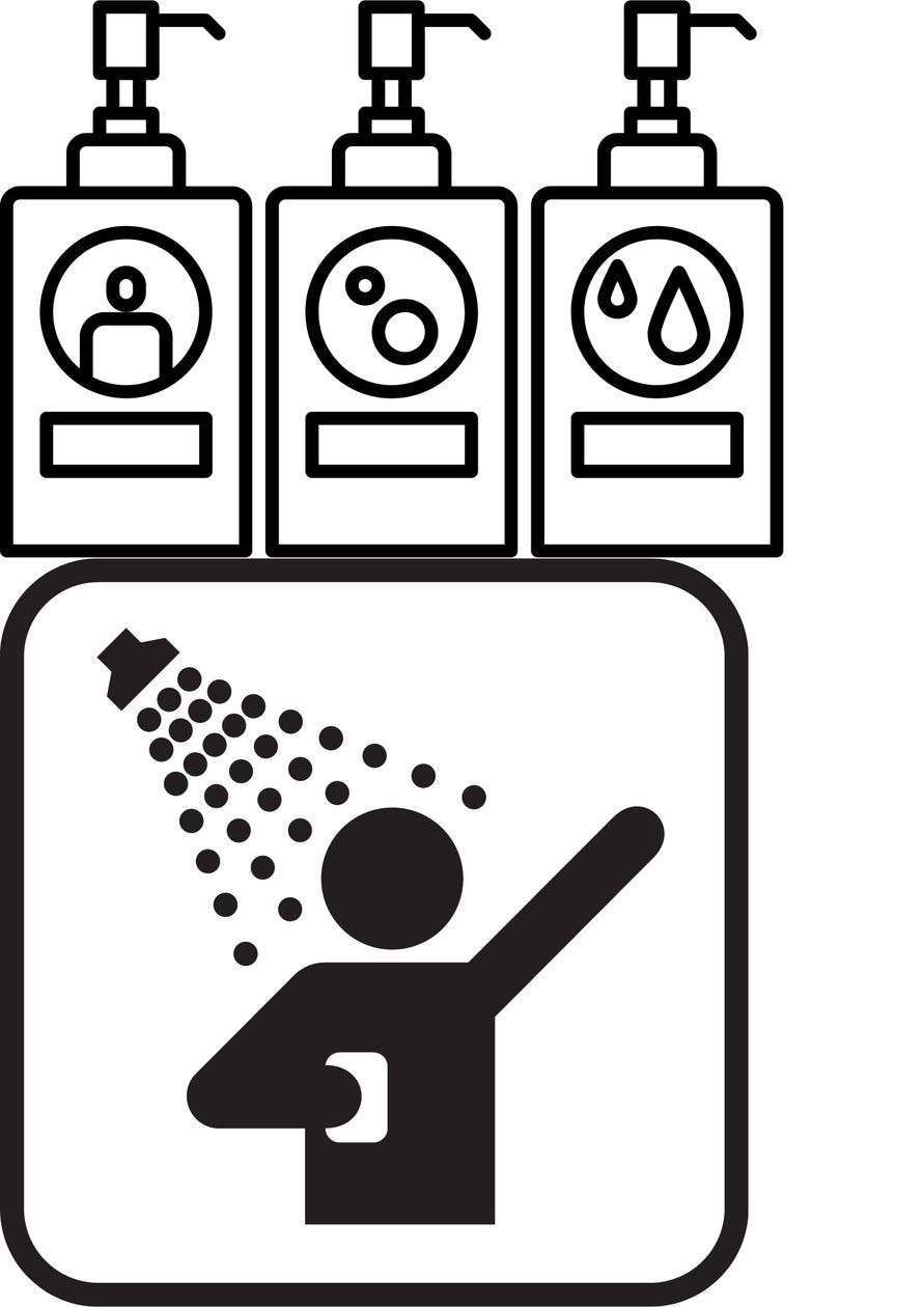 シャワールーム&アメニティグッズの画像1