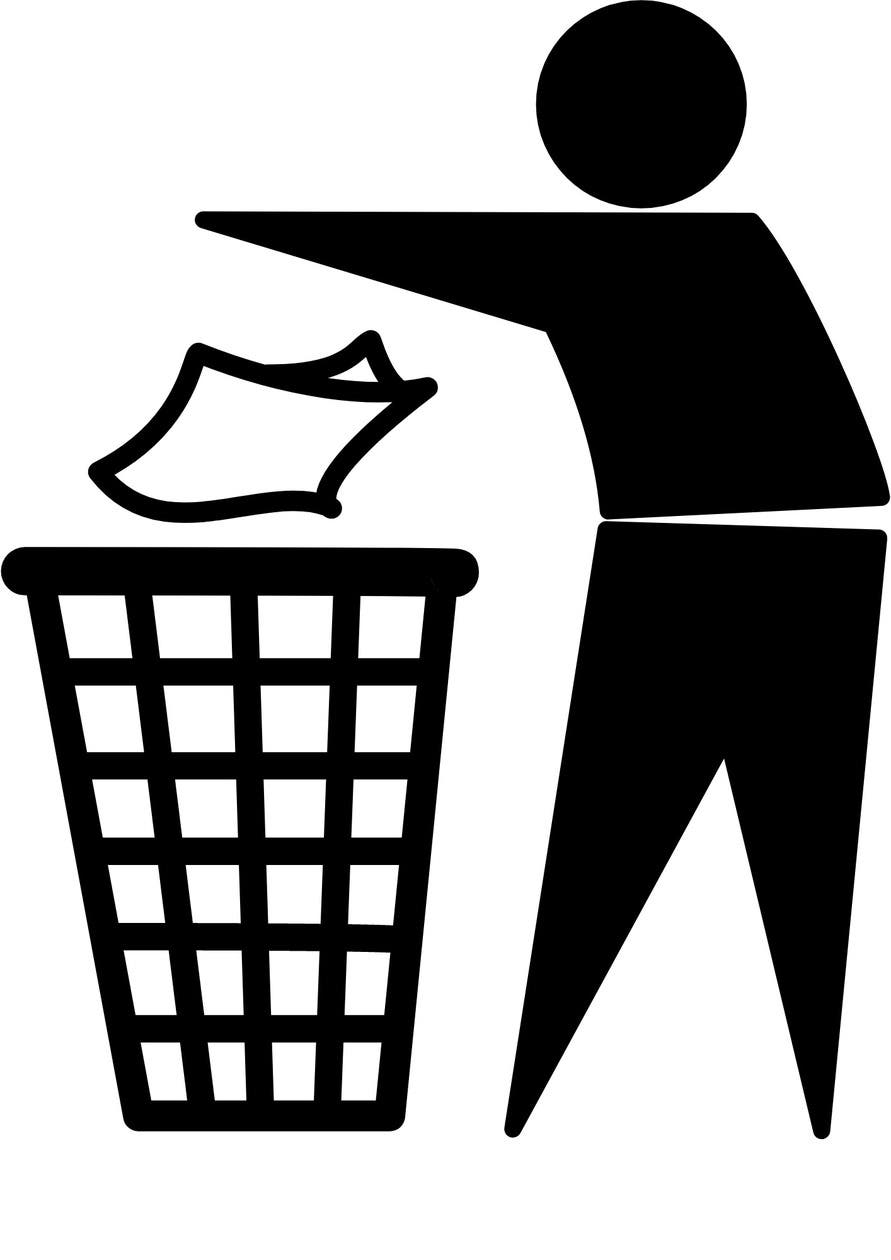 ゴミ捨ての画像1