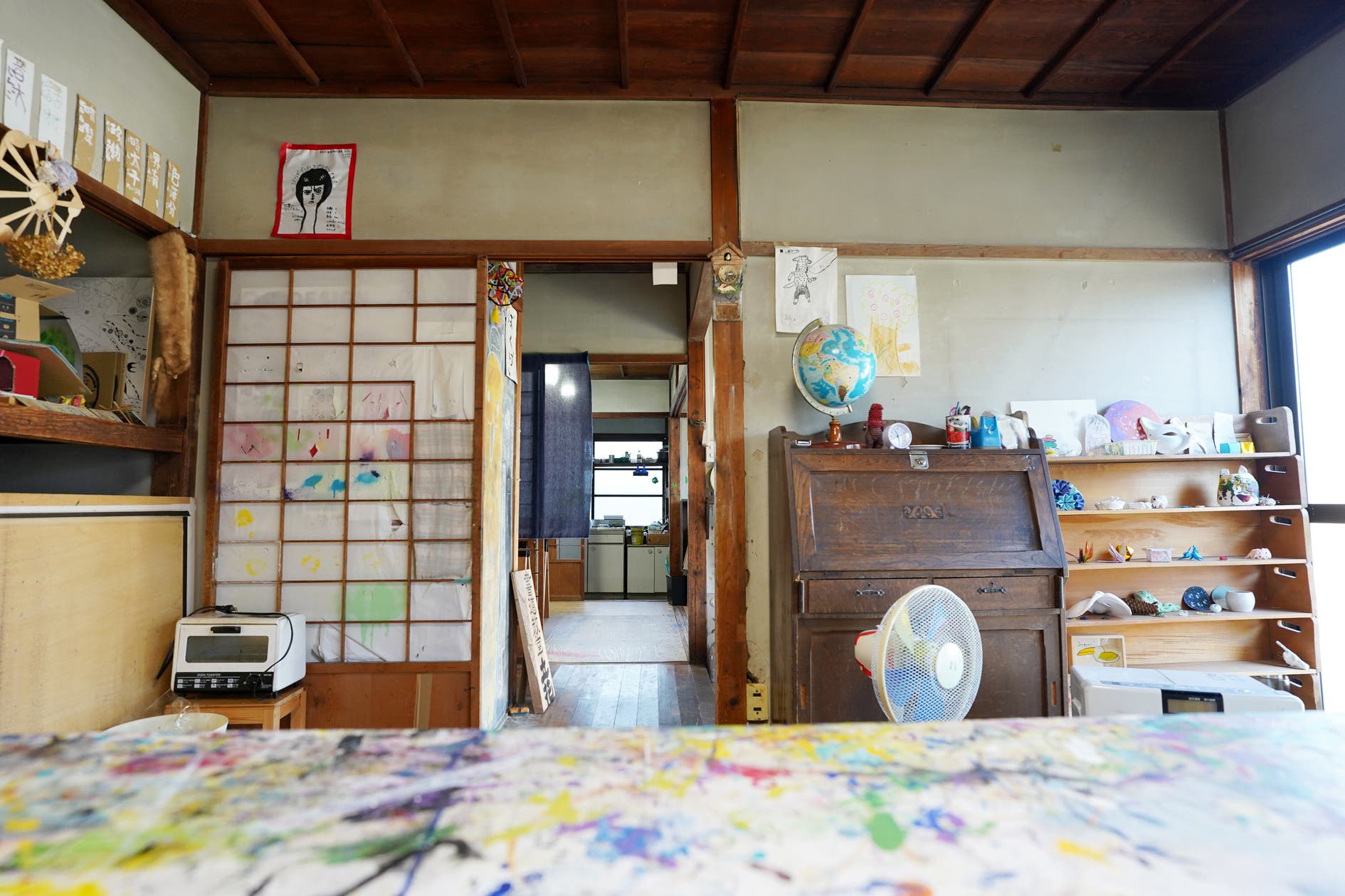 飯田駅３分/平屋のアトリエ【駐車場付き】６＋４畳部屋/８畳部屋の写真1