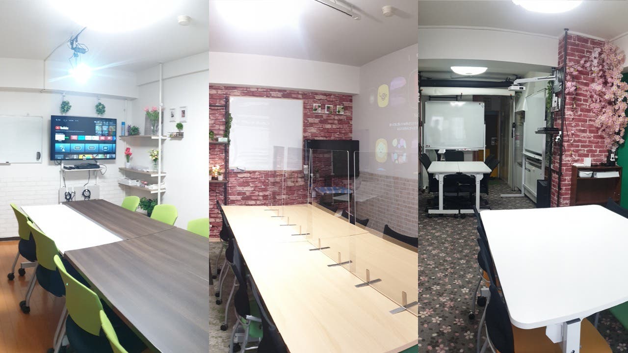 《吉祥寺スペース｜駅すぐ》長時間疲れない椅子/100ｲﾝﾁ画面/光有･無線/温水便座/手軽な価格/スッキリした部屋/24時AFの写真12