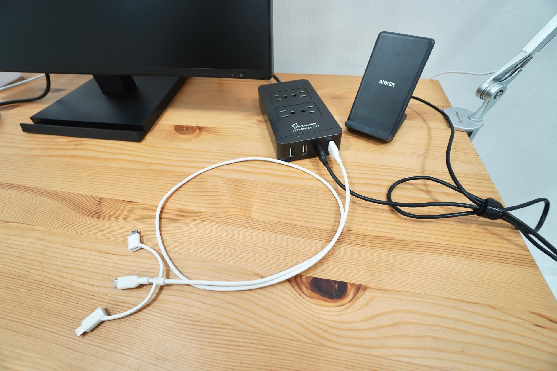 ＜南大沢テレワークステーション ワークデスクNo.2＞光回線Wi-Fi📶モニター🖥テレワーク/ZOOM/自習の写真6