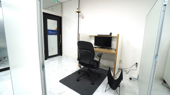 <南大沢テレワークステーション ワークデスクNo.6>光回線Wi-Fi📶モニター🖥テレワーク/ZOOM/自習の写真5