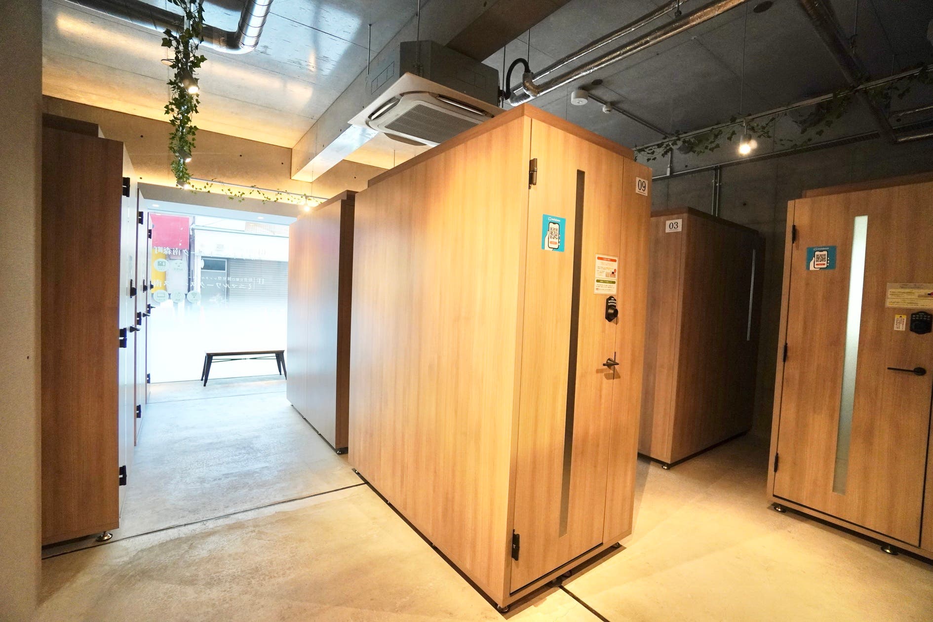 ＜ミニマルワークスペース南森町No.10＞南森町駅徒歩5分！光回線Wi-Fi📶モニター🖥テレワーク/Web会議/面接の写真7