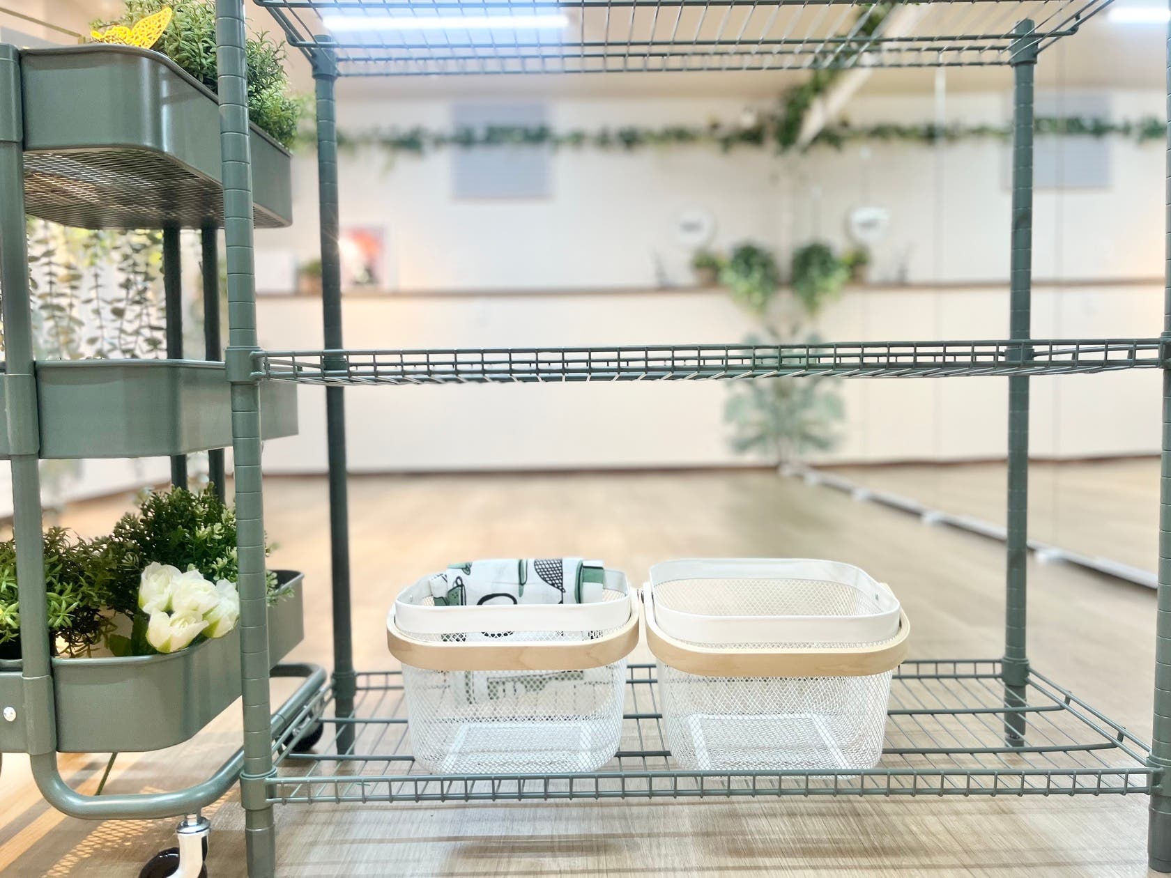 【蒲田駅東口5分】エアコンNEW！鏡約7mの綺麗で広いスタジオでダンス・ヨガ・ピラティス・演劇・撮影などに☆振動の出るダンス✖の写真13