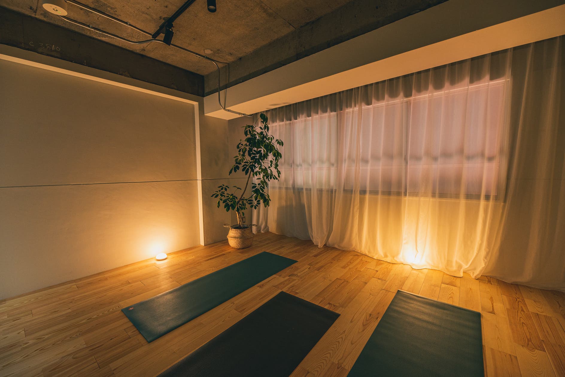 【神保町徒歩4分】優しい天然木の床に、グレイッシュホワイトの壁。自然素材に囲まれた心地よい空間でヨガのレッスンを開催しませんか？の写真2
