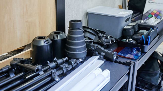 【渋谷神泉・フォトグラファー内装監修📸】自然光・大きめ採光窓&モノトーン背景、機材豊富で利用しやすい◎の写真23