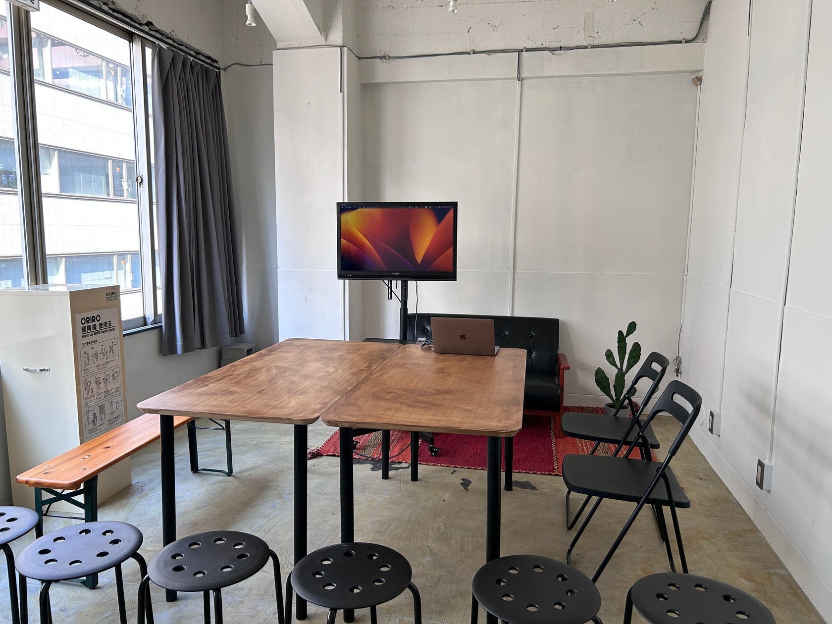 撮影向きレンタルスペース📸 高速Wi-Fi📡 自然光☀️ 雰囲気のあるレトロ㌱🏢 長堀橋駅2分/心斎橋駅10分【撮影/展示会】の写真7