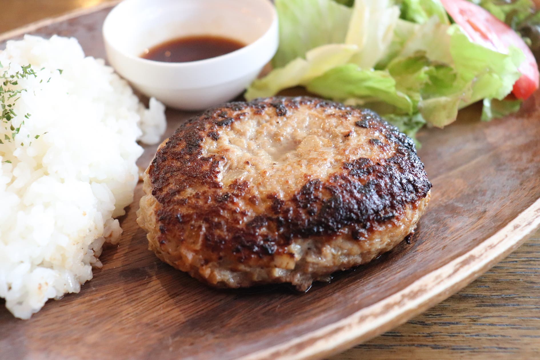 自家製ハンバーグプレートの画像1