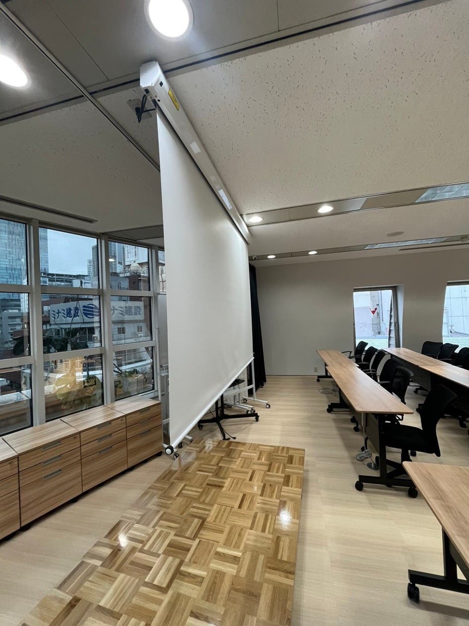 ＜オンタイム渋谷フォーラムエイト＞2023年3月オープン新築内装！研修・イベントに最適⭐️70名利用可⭐渋谷駅から徒歩7分♪の写真13