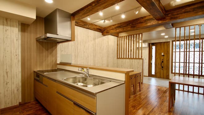 カウンターIHキッチン採用。教室利用などにご利用ください。の写真1