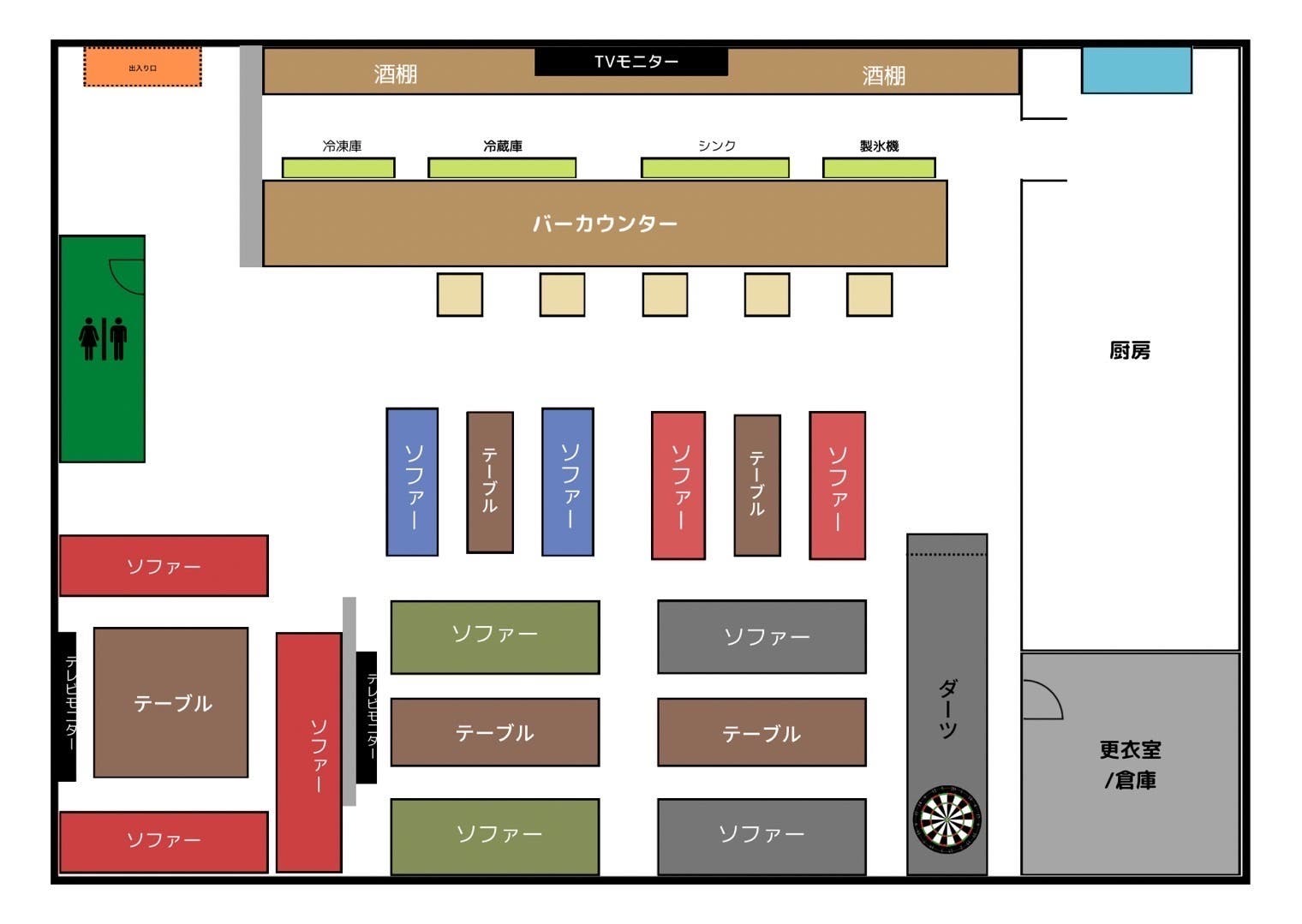 【心斎橋徒歩3分】最大50名！パーティー・貸切・団体・二次会などにおすすめです！の写真6