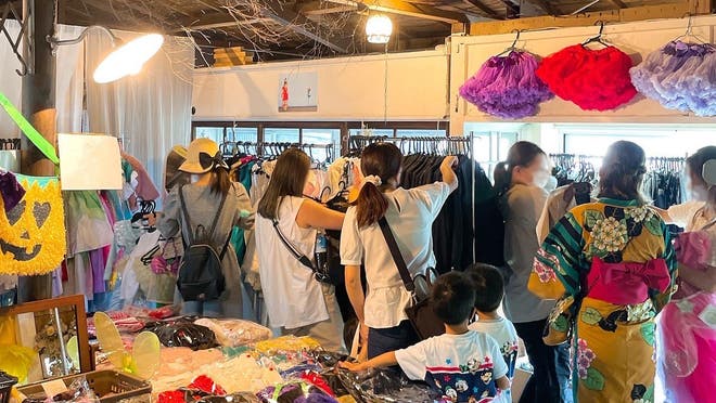 蔵の街 栃木にある隠れ家シェアスペース【着物レンタルおうるび2階多目的スペース】撮影,ギャラリー展示,販売会の写真5