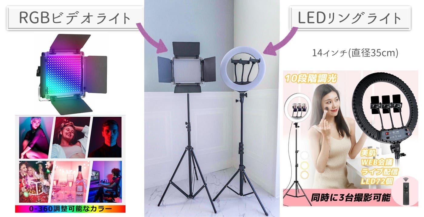 【有料】撮影機材の一式レンタルの画像1