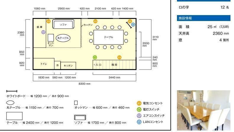 愛知会議室　マザーラミタ東岡崎店　石造り風のエレガントなレンタルスペース！東岡崎駅10分✨無料駐車場有✨女子会・撮影・記念日にの写真5