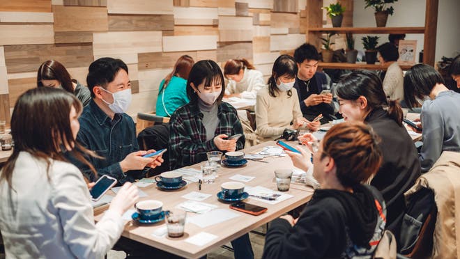 【新橋駅徒歩3分】おしゃれな貸切カフェでゆったり懇親会・オフ会などに最適(高速wifi・プロジェクター有)会議・撮影なども🤲の写真2