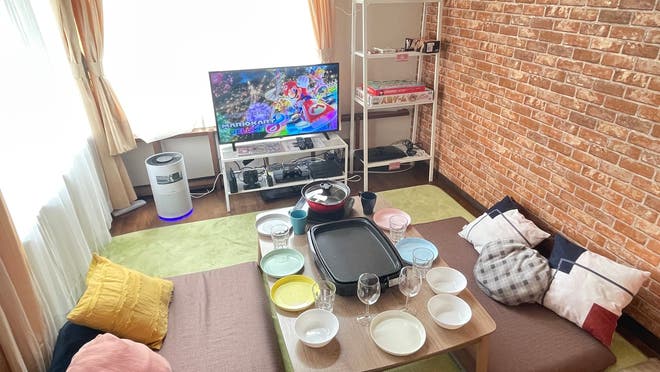 【U-SPACE立川1】こたつ♨️Switch🎮 Netflix視聴可🎬焼肉🍖鍋パ🫕たこパ🐙ゴロゴロ💤 鑑賞会🎥の写真26