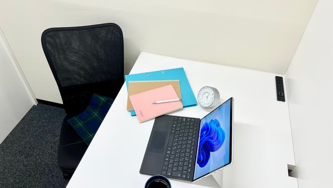 1名用広々個室1 (モニターなし) PC作業/Web会議/ちょっとした休憩など ※完全個室ではありません※の写真2