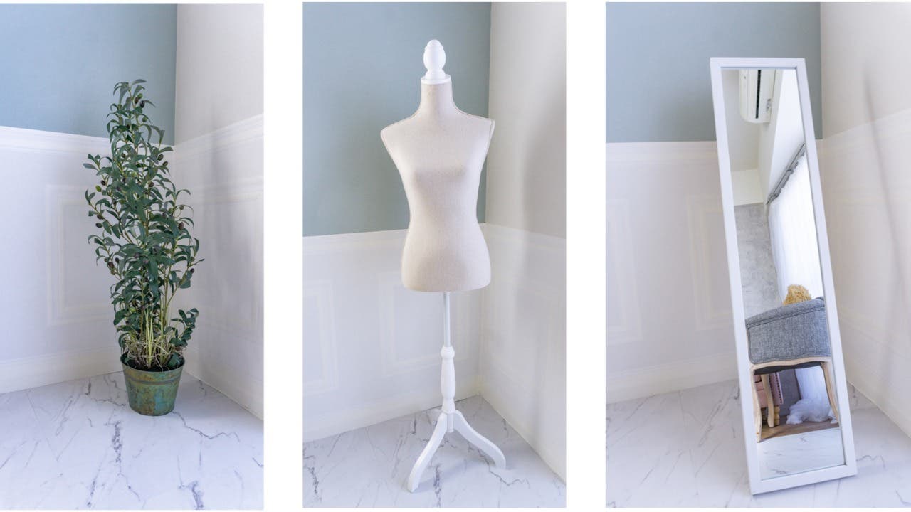 🎁今だけワンコイン💰名古屋6分｜ブルーグレー×コンクリ×ヴィンテージドアの3背景｜自然光フェミニンスタジオ｜ポトレ・推し誕の写真15